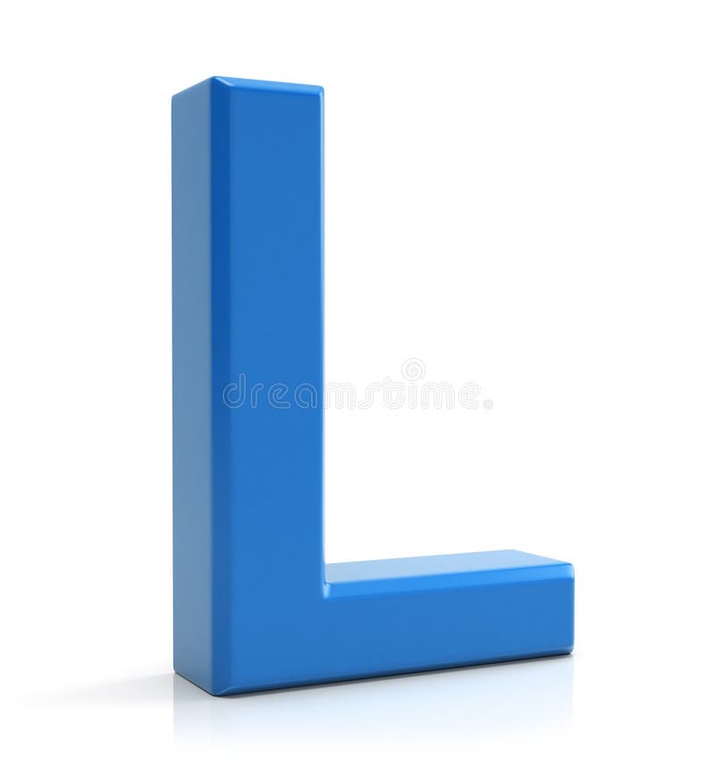 Letra L stock de ilustración. Ilustración de alfabeto - 171325777