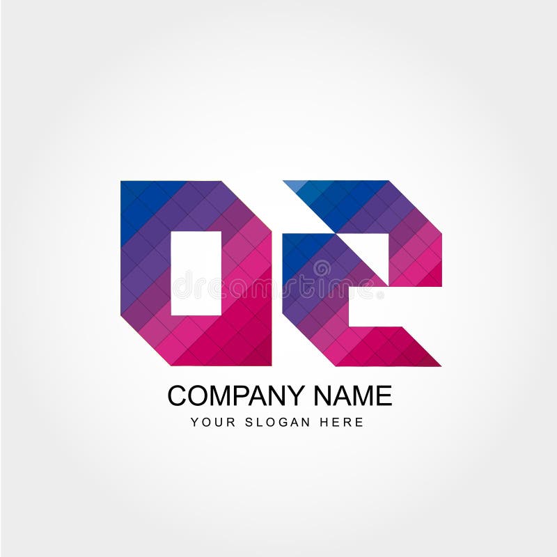 Letra Logo Design De La Onza Stock de ilustración - Ilustración de ...