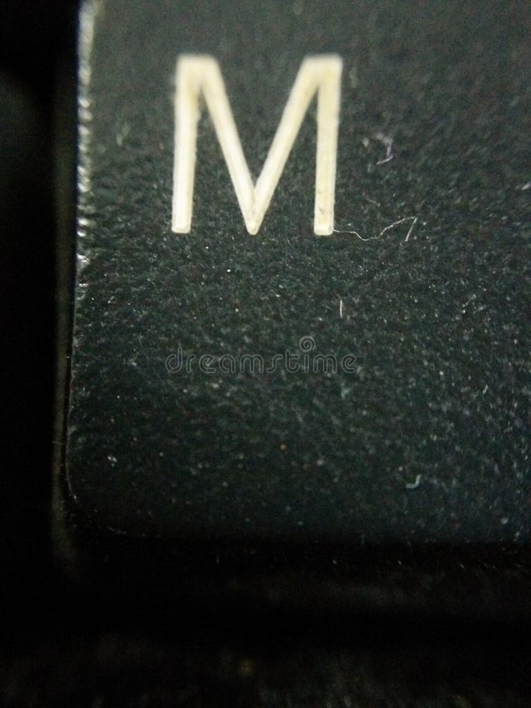 Letra M En El Teclado Fotos de stock - Fotos libres de regalías de ...