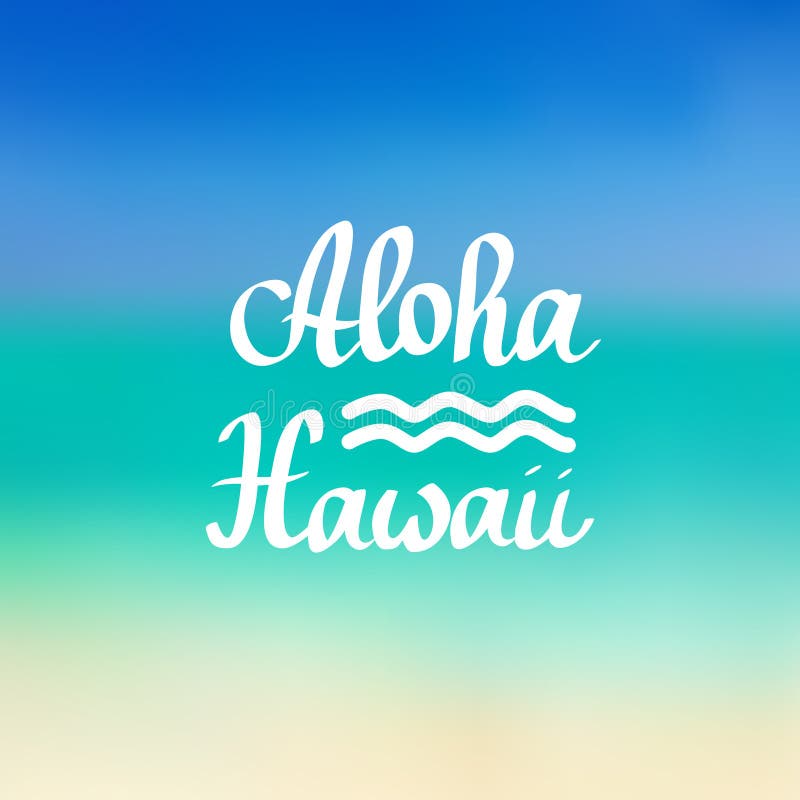Hawaii Aloha Ilustraciones Stock, Vectores, Y Clipart – (31,498 ...