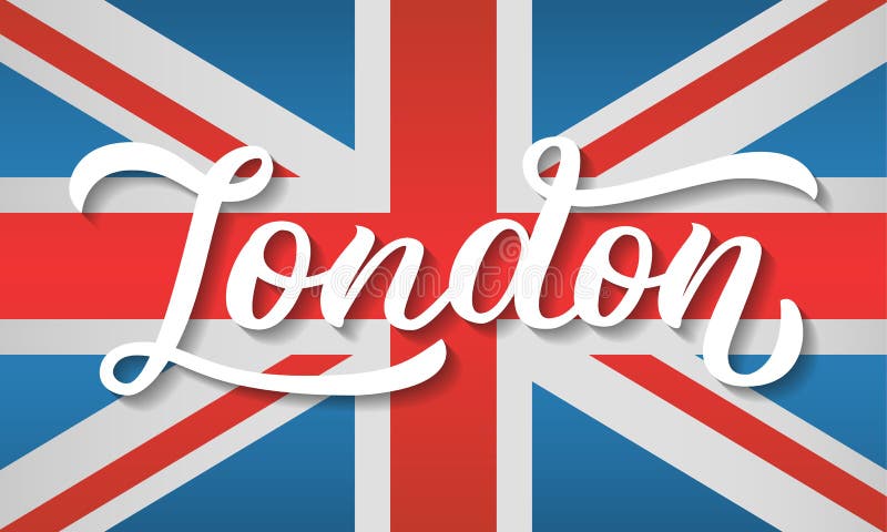 Londres - Letras De La Mano Ilustración del Vector - Ilustración de ...