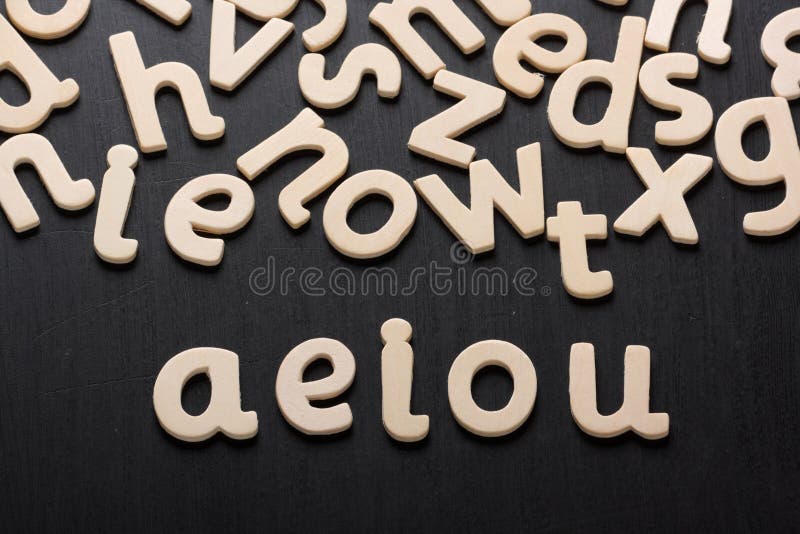 Aeiou Fotos de stock - Fotos libres de regalías de Dreamstime