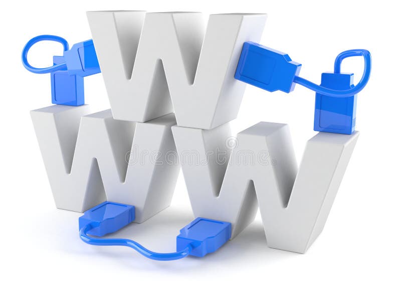 Letras de cable con cables stock de ilustración. Ilustración de ...