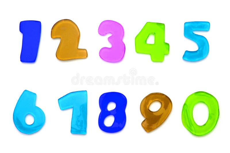 Letras e números imagem de stock. Imagem de escola, fundo - 7900175