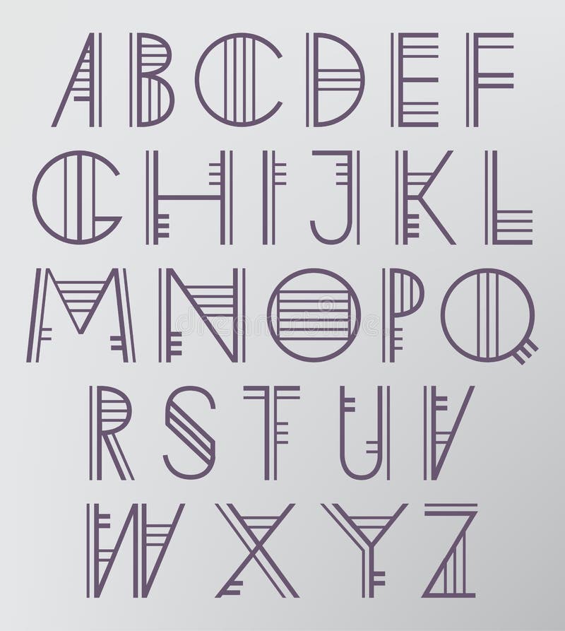 Líneas Curvas Finas Abstractas En Orden Aleatorio Ilustración del ...