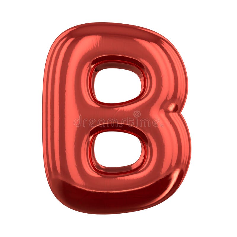 Letras Inflables Del Alfabeto 3d Stock de ilustración - Ilustración de ...