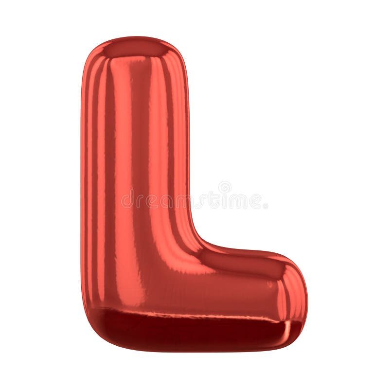 Letras Inflables Del Alfabeto 3d Stock de ilustración - Ilustración de ...