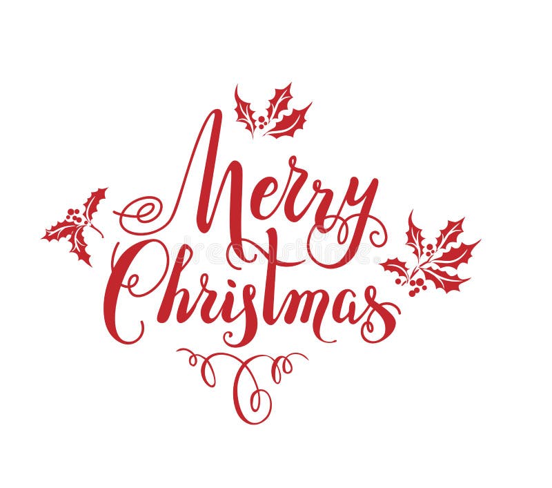 Fondo De La Navidad Con FELIZ NAVIDAD De Las Letras Manuscritas Stock ...