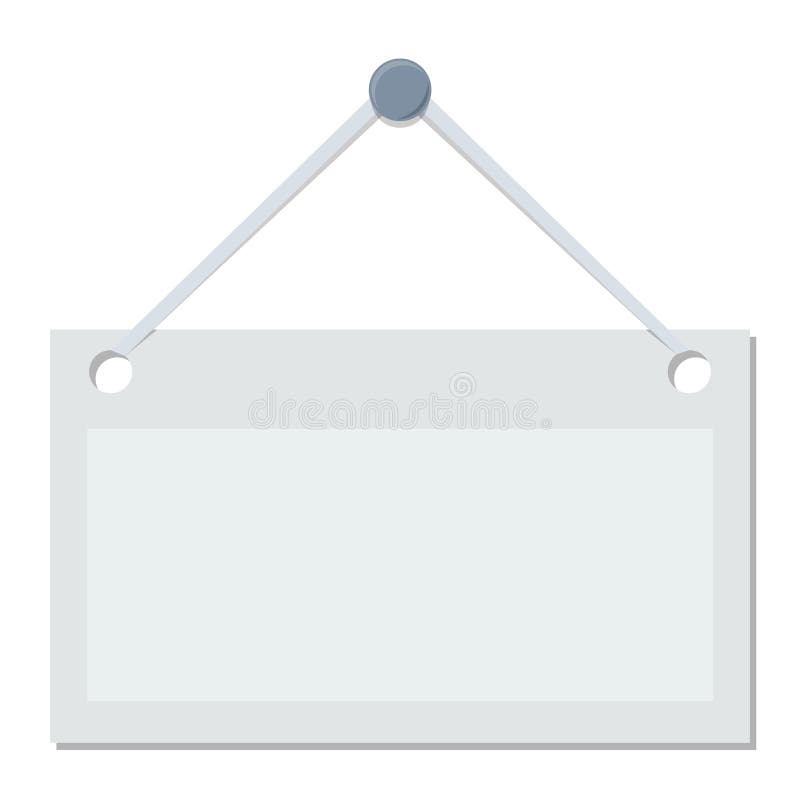 Letrero aislado vector ilustración del vector. Ilustración de cartel ...