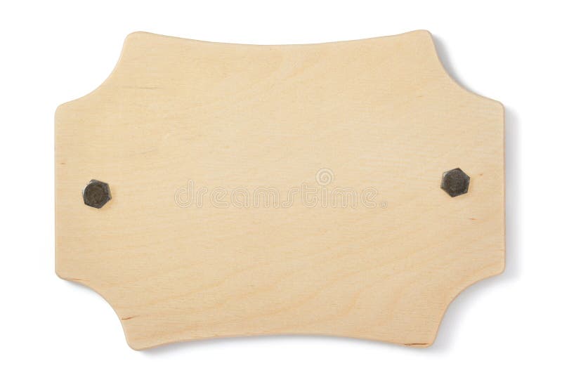 Letrero De Madera En Blanco Foto de archivo - Imagen de tapa, textura ...