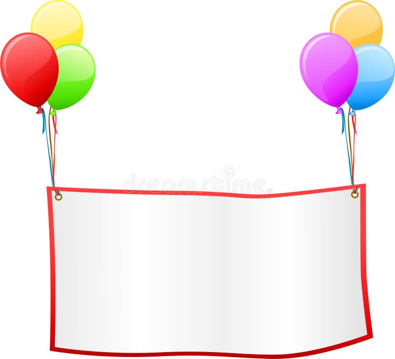 Letrero del globo ilustración del vector. Ilustración de icono - 10360569