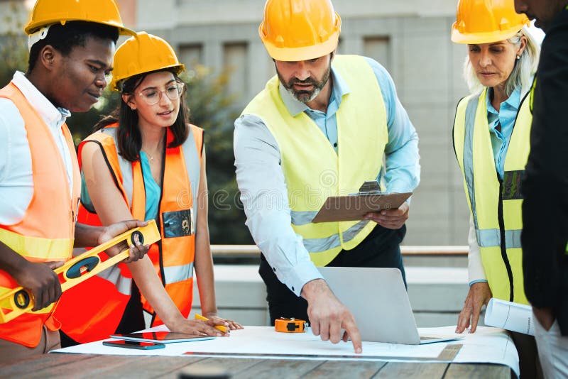 Lets Focus on this Side of the Building. a Diverse Group of Contractors ...