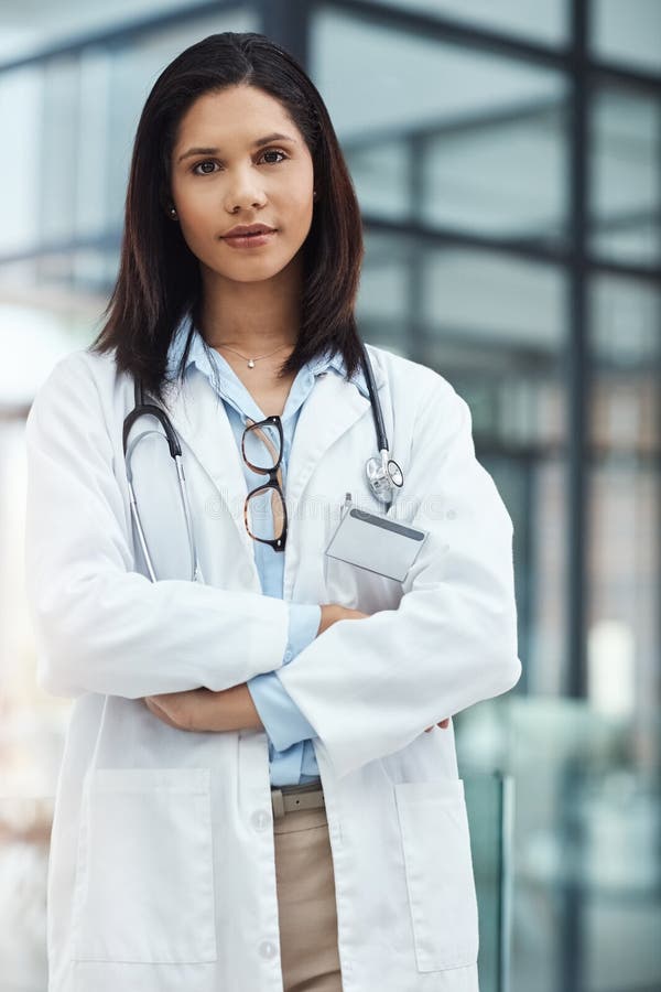 Lets Get To the Root of the Problem. Portrait of a Confident Young ...