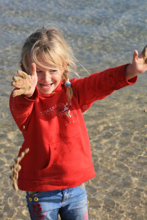 Lets have fun stock image. Image of child, vacation, expression - 5704379