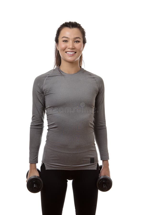 Lets work out stock image. Image of weight, fitness, exercising - 76296193