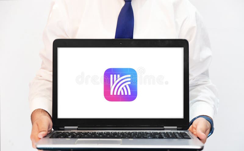 LetsVpn Computer Version is Hown on the Laptop Screen, Editorial ...