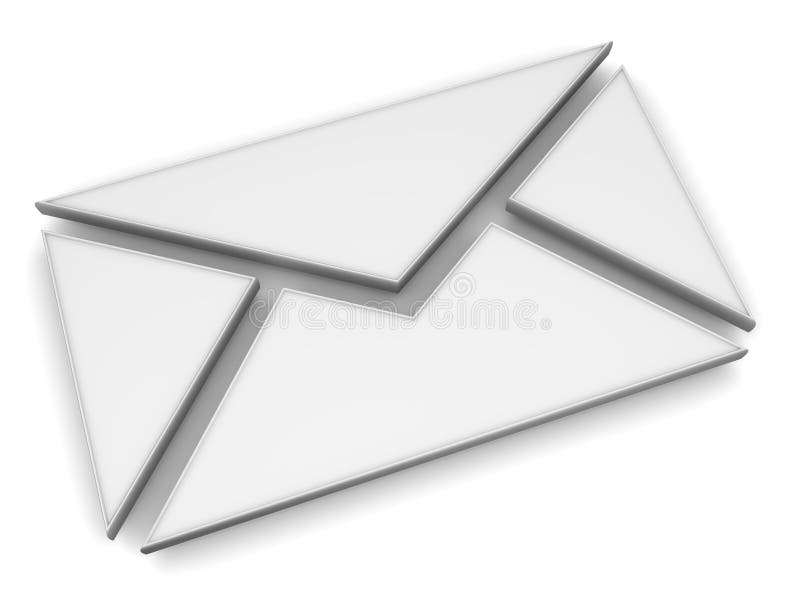 Mail Envelope Vector Illustration Stock Vector - Illustration of ...