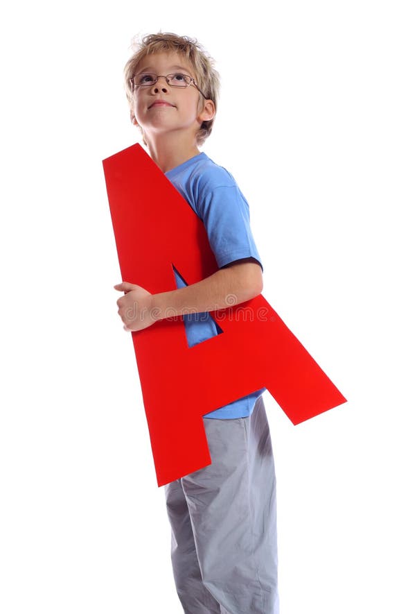 Letter a stock image. Image of shirt, cute, expression - 12047901