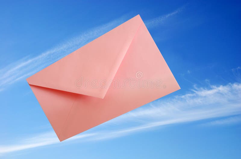 Letters in the sky stock image. Image of mail, nature - 17071521