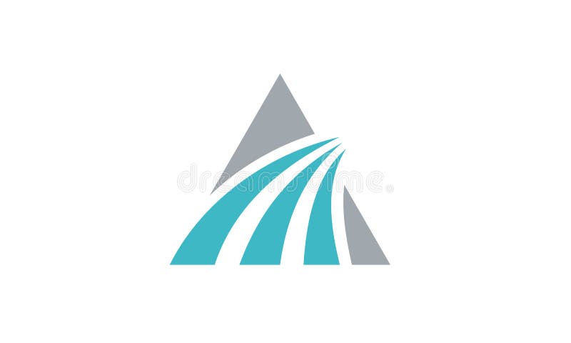 Letter a with a Link Logo Design Template Stock Vector - Illustration ...