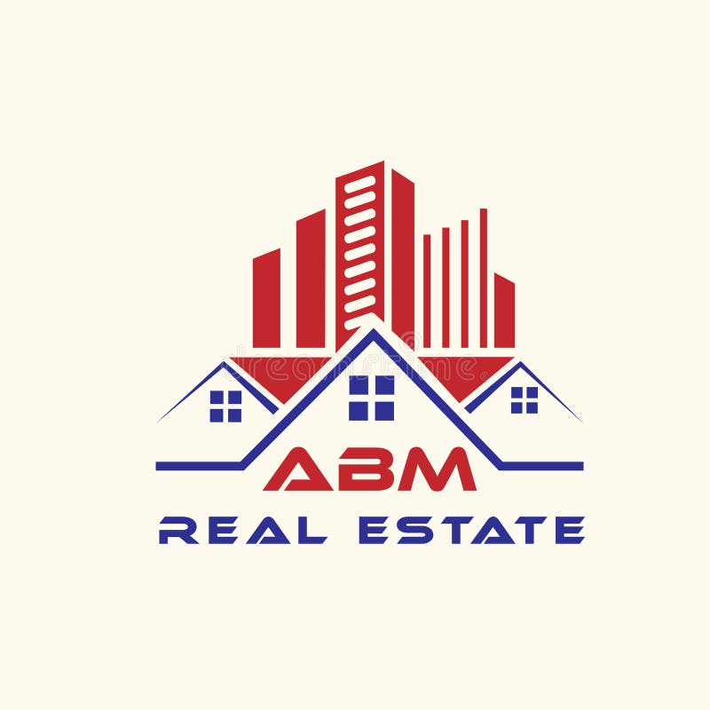 Letter ABM Building Vector, ABM Initial Construction. ABM Real Estate Stock Vector ...
