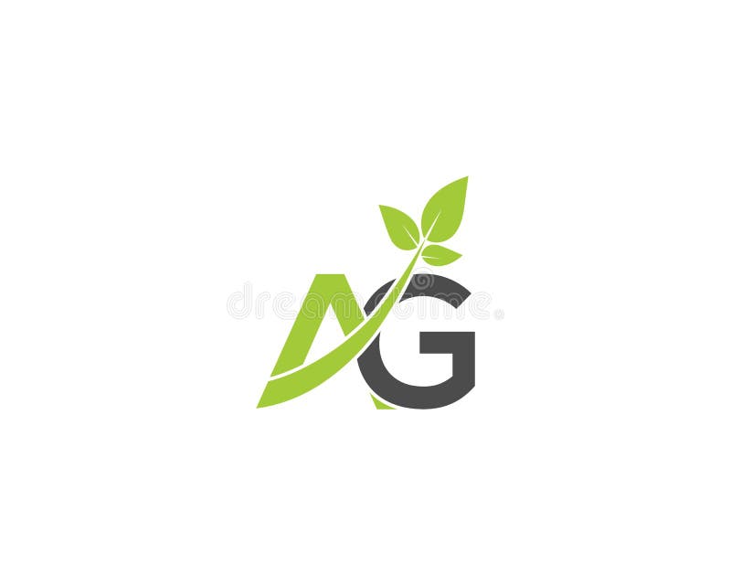Ag Initials Logo Design Stock Illustrations – 659 Ag Initials Logo ...