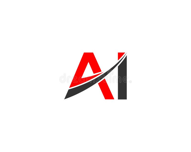 Letter AI Initials Logo Design Stock Vector - Illustration of cartoon ...