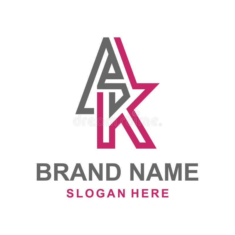 Ak Logo Letter Design Stock Illustrations – 2,139 Ak Logo Letter Design ...