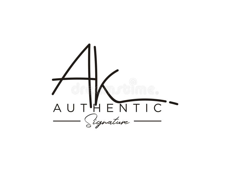 Ak Signature Stock Illustrations – 327 Ak Signature Stock Illustrations ...