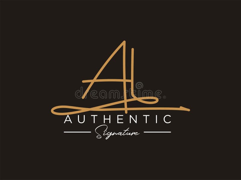 Al Signature Stock Illustrations – 483 Al Signature Stock Illustrations ...
