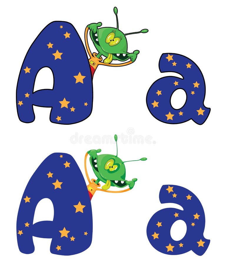Alphabet Alien Stock Illustrations – 1,652 Alphabet Alien Stock ...