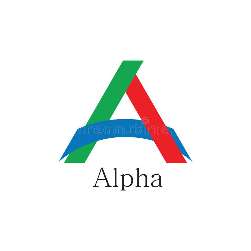 A-1 Letter Alpha One stock illustration. Illustration of clean - 146472876