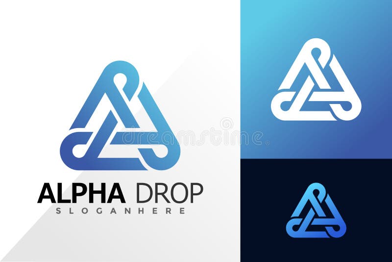 Letter a Alpha Logo Design. Creative Idea Logos Designs Vector ...
