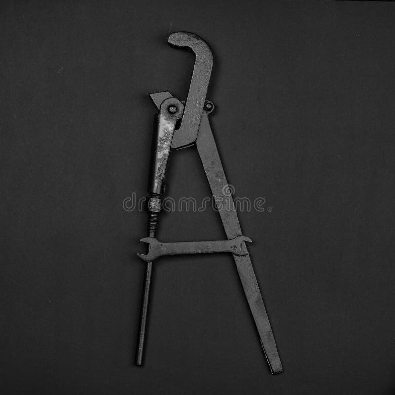 Letter a. Alphabet Made of Repair Tools Stock Image - Image of identity ...
