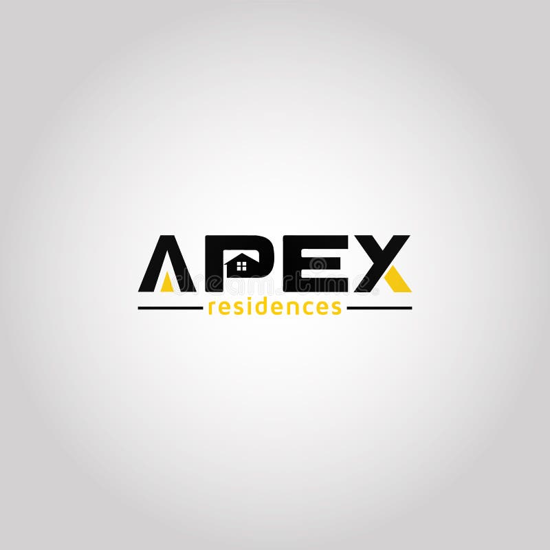 Letter APEX Real Estate Logo Stock Vector - Illustration of apex, large ...