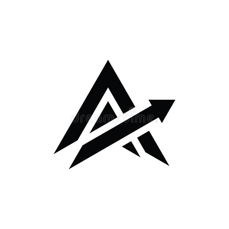 Letter a, Arrow Business Abstract Logo Design Inspiration Stock ...