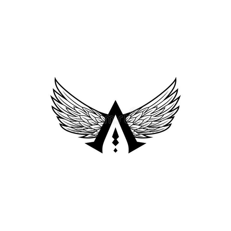 Alpha Wing Logo Stock Illustrations – 57 Alpha Wing Logo Stock ...