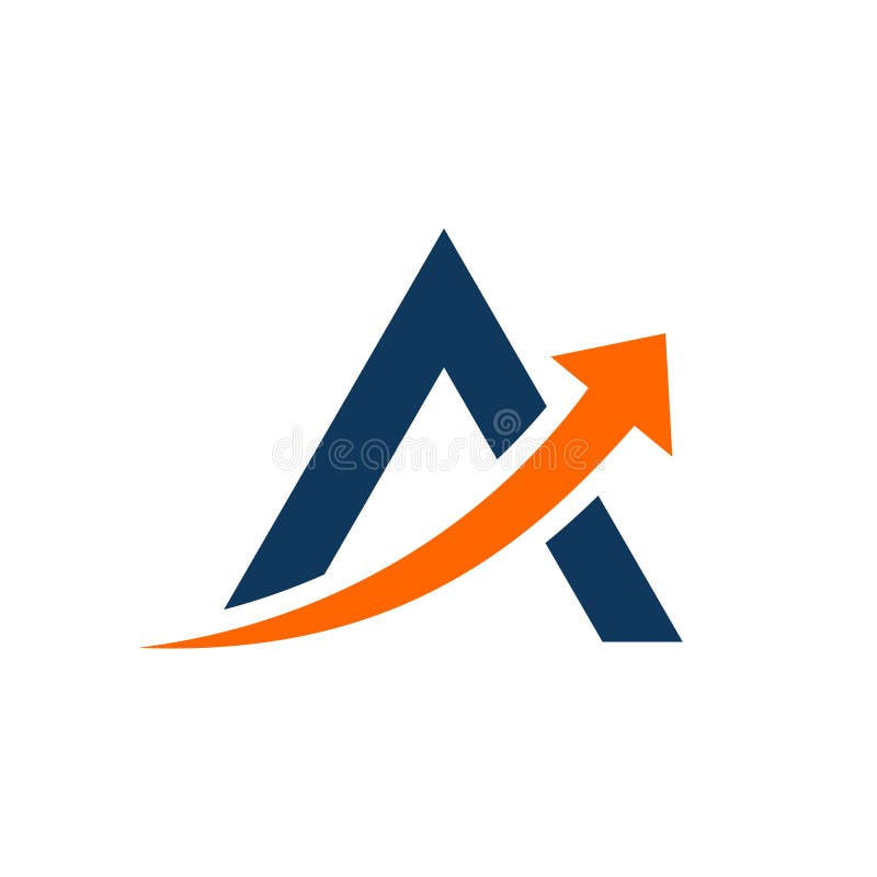 A Letter with Arrow Logo Template Illustration Design. Vector EPS 10 ...