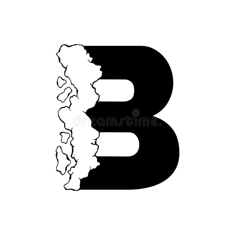 Letter Art with Smoke Effect Logo Template Design Stock Vector ...