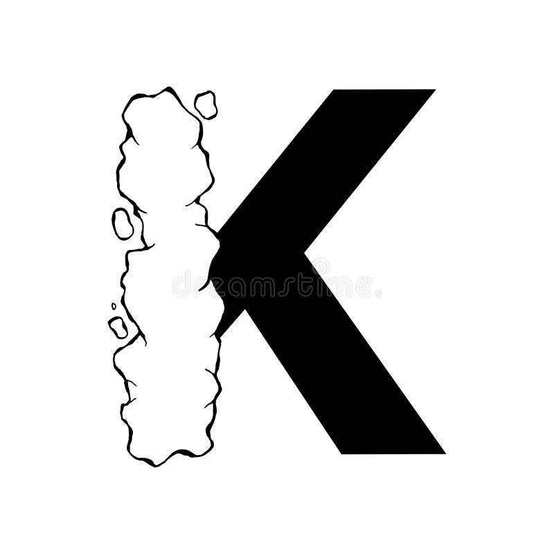 Letter Art with Smoke Effect Logo Template Design Stock Vector ...