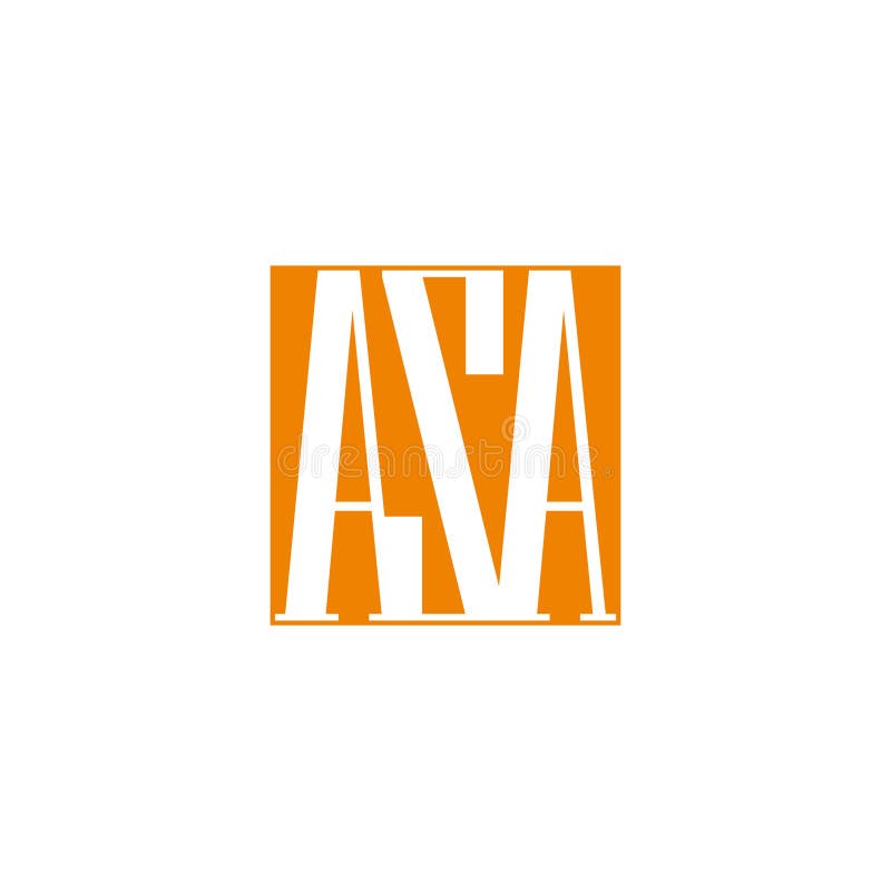 Letter Asa Simple Geometric Font Vintage Vector Stock Vector ...