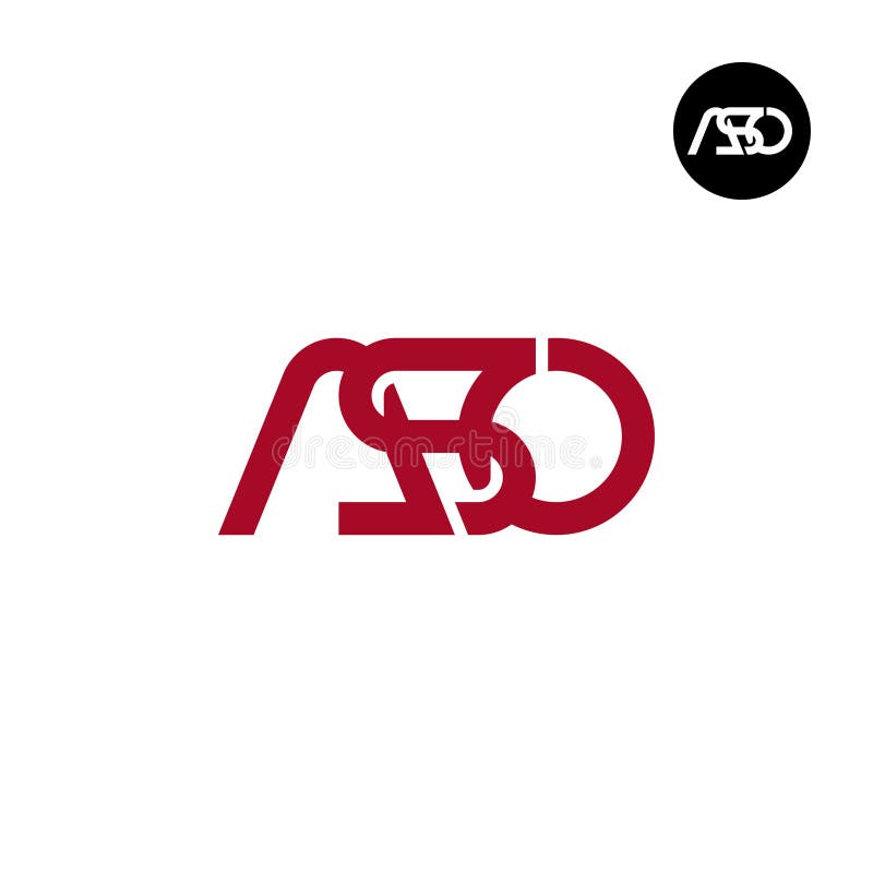 Aso Monogram Stock Illustrations – 12 Aso Monogram Stock Illustrations ...