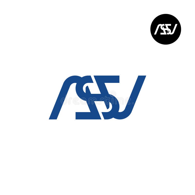 Asv Monogram Stock Illustrations – 15 Asv Monogram Stock Illustrations ...