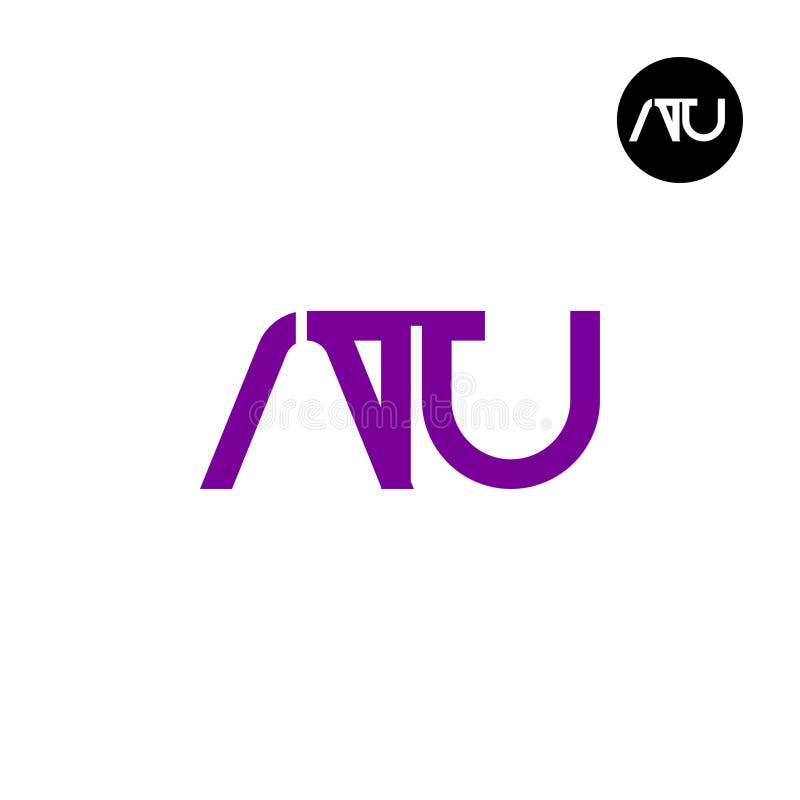 Atu Monogram Stock Illustrations – 14 Atu Monogram Stock Illustrations ...