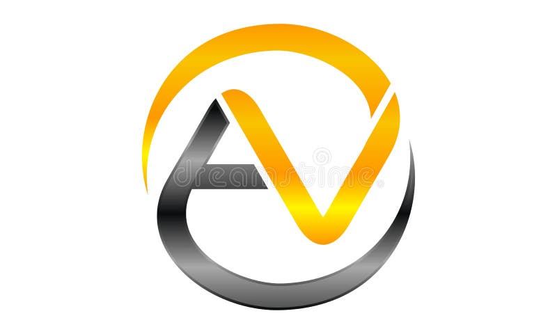 Av Vector Letter Logo Stock Illustrations – 1,941 Av Vector Letter Logo ...