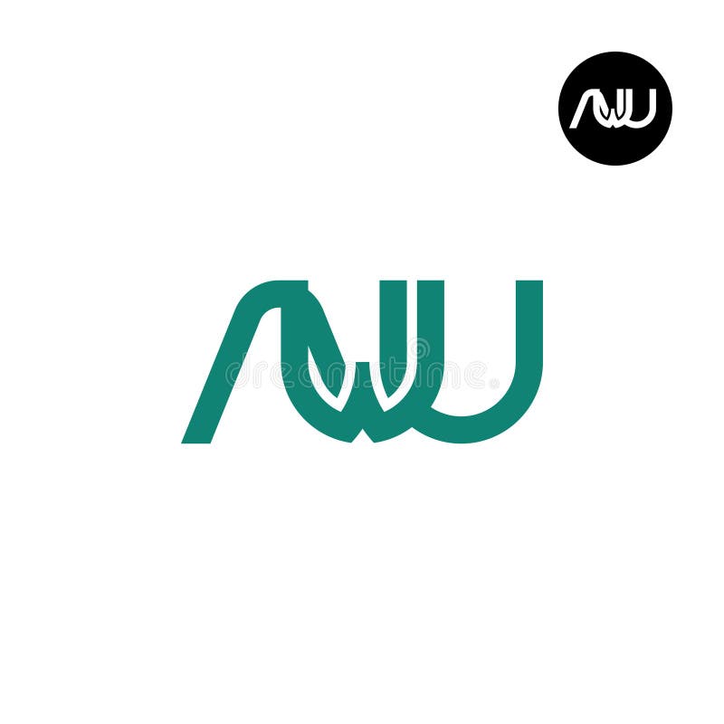 Awu Monogram Stock Illustrations – 15 Awu Monogram Stock Illustrations ...