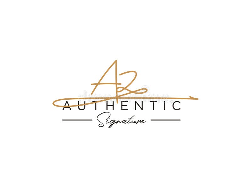 Signature Az Stock Illustrations – 286 Signature Az Stock Illustrations ...