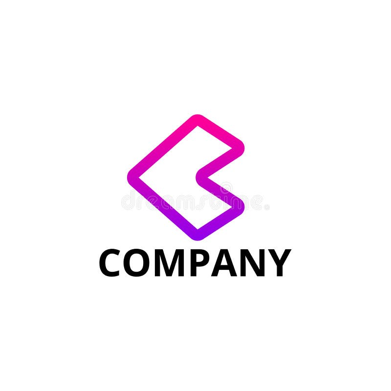 Letter B Abstract Colorful Logo Design Template Stock Vector ...