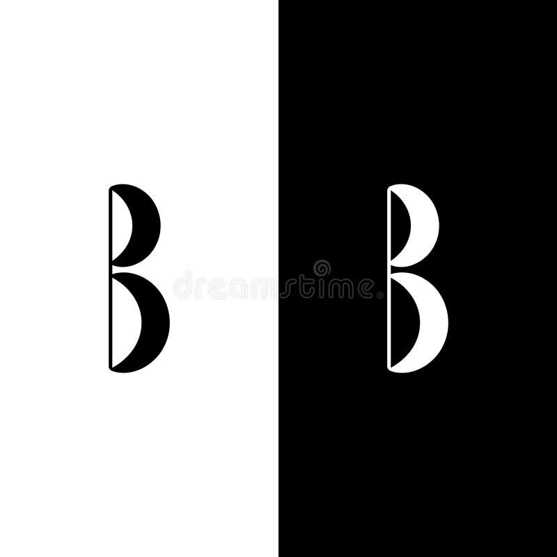 Letter B Abstract Logo Can Be Used for Icon, Sign, Logo and Etc Stock ...