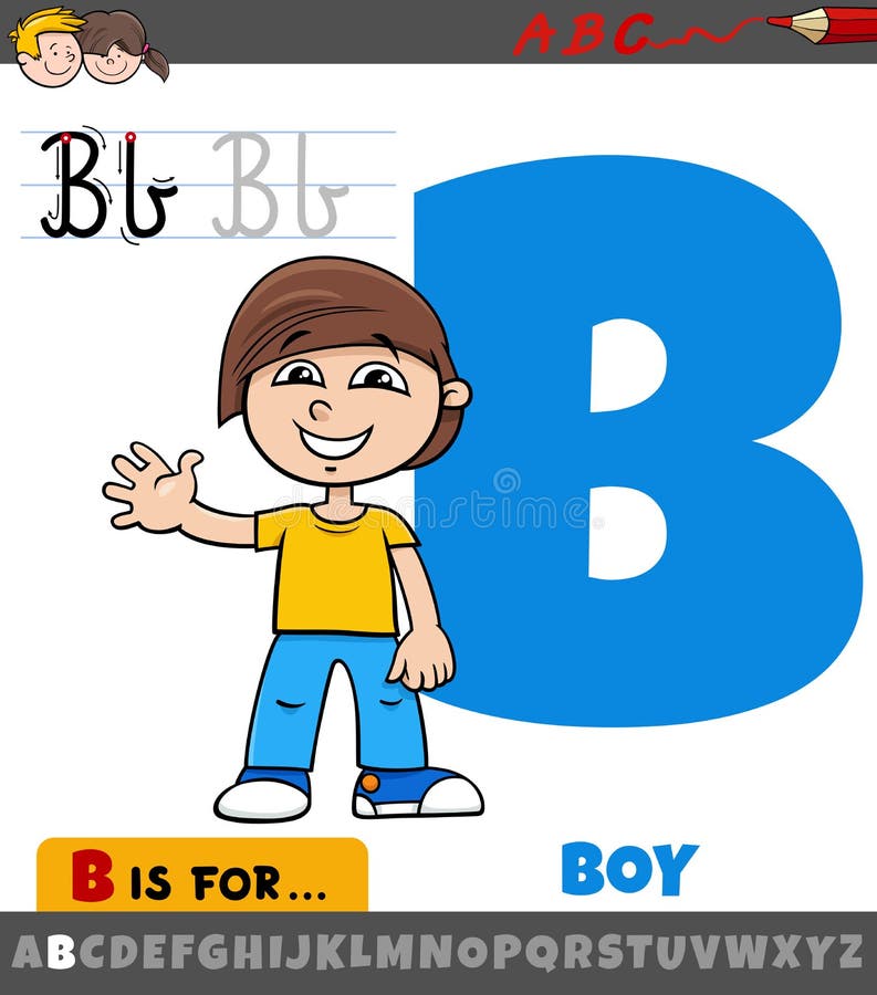 B Letter Boy Stock Illustrations – 137 B Letter Boy Stock Illustrations ...